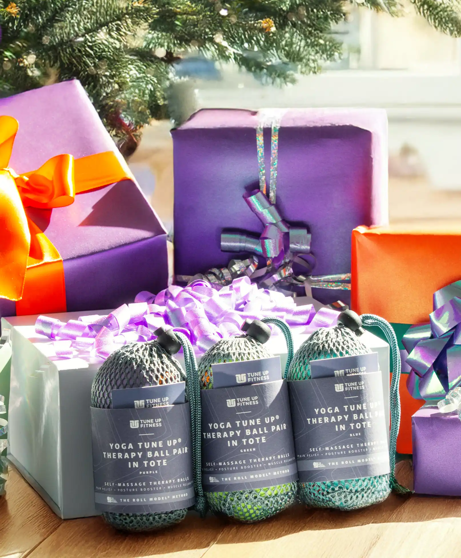 Stocking Stuffer Trio | Holiday Massage Ball Gift Set